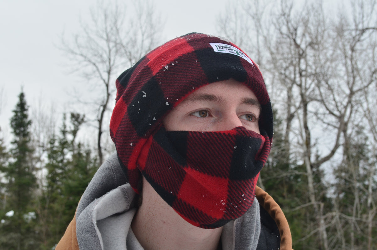 Yooper Chook Buffalo Red - Classic Winter Style for All