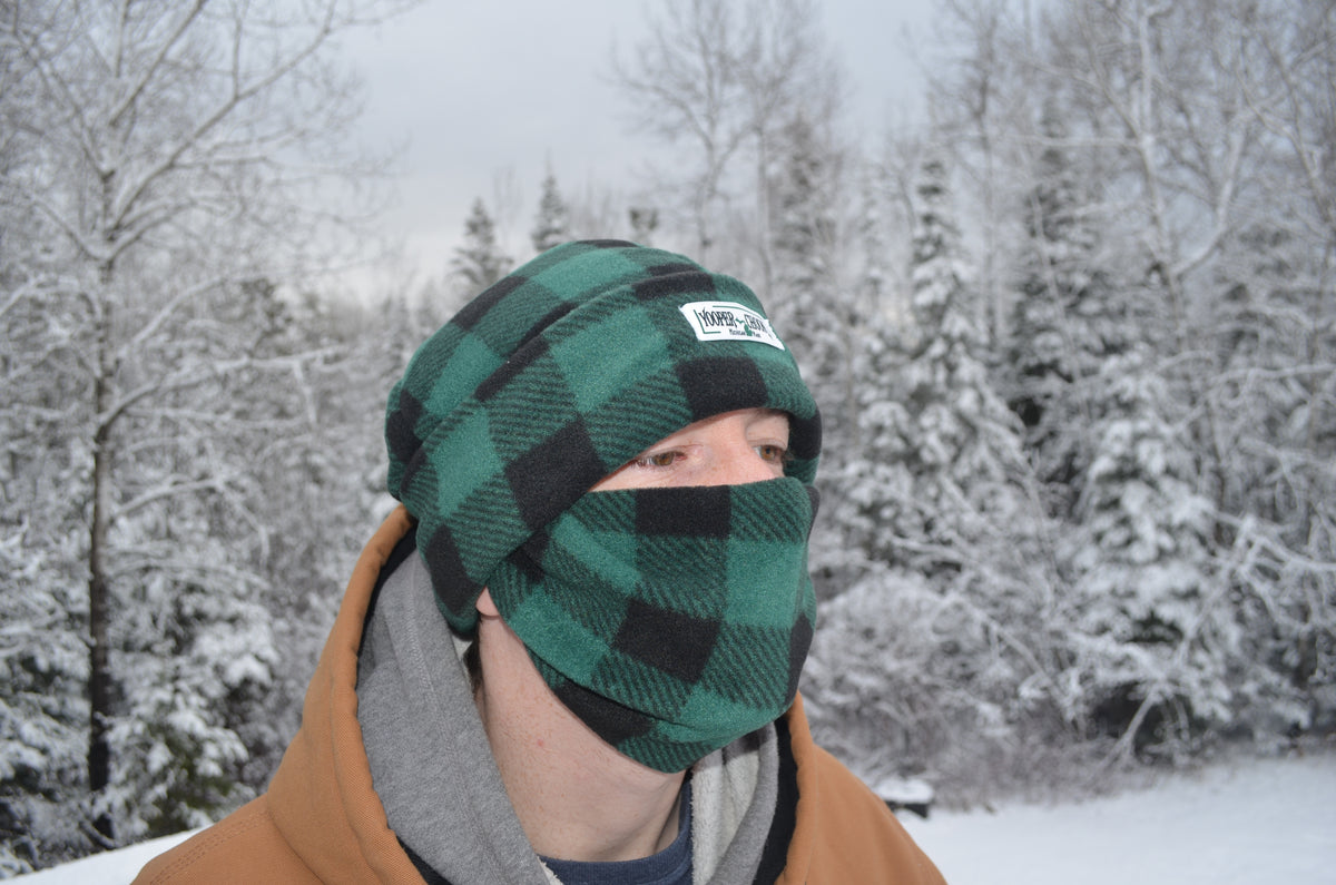Stay Warm and Stylish with Our Emerald Buffalo Plaid Yooper Chook