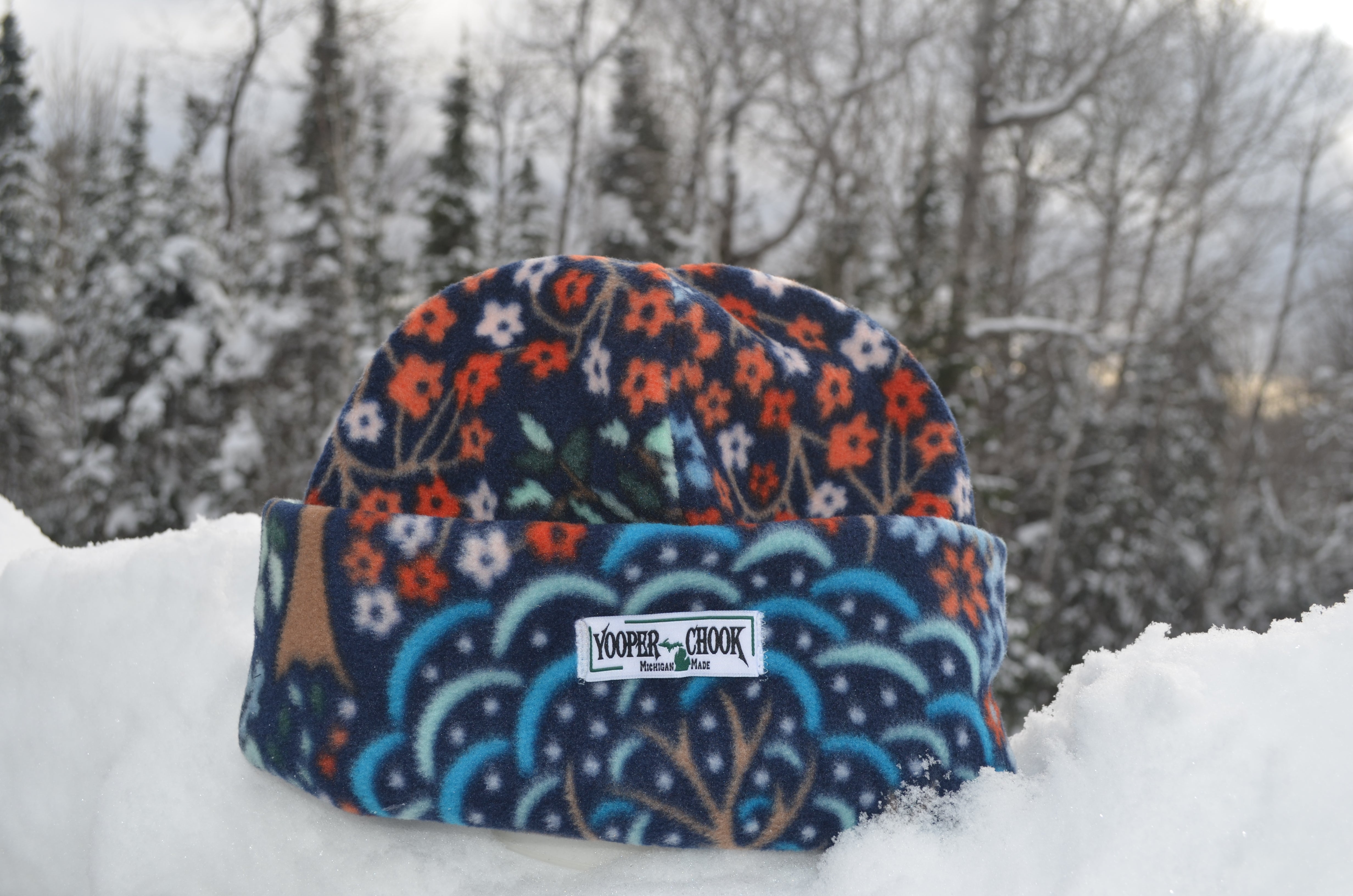 Stay Warm and Stylish with Our Field Flowers Yooper Chook – YooperChook